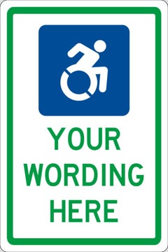 Custom Handicap Signs