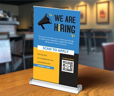 Custom Tabletop Retractable Banners | Banners On The Cheap | 35% OFF