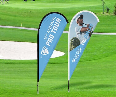 Custom Teardrop Flags | Banners On The Cheap | 35% OFF